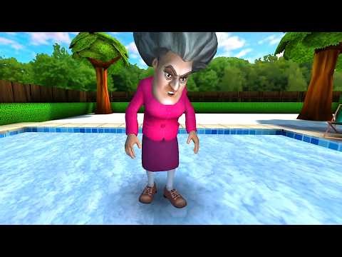 Scary Teacher 3D - new update Miss T Big head (Mod menu)