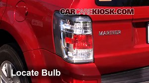 Reverse Light Replacement 2009 Mercury Mariner 2.5L 4 Cyl.