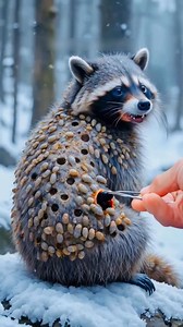 Giant Botfly (Cuterebra) Larvae Removal from a Raccoon #animals #animalrescue #wildlife #parasite | Oratorio del Señor de los Milagros Urb. Chicago - Trujillo