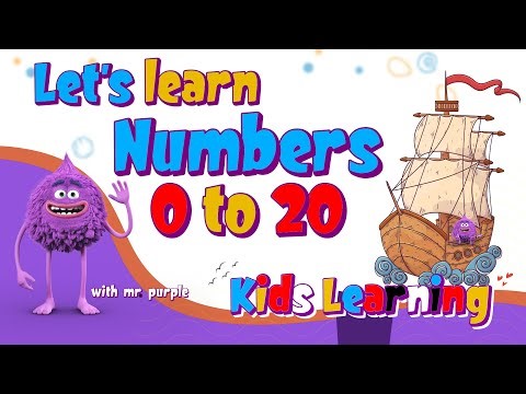 Learn Numbers 0 to 20 for Kids | Fun Counting with Song & Underwater Adventure