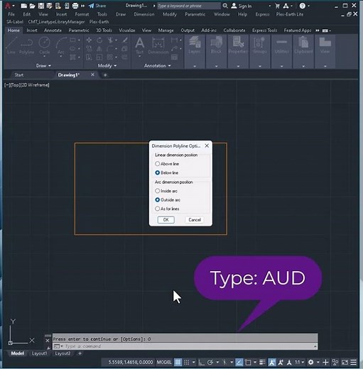 Auto Dimensions with Lisp command in AutoCAD,