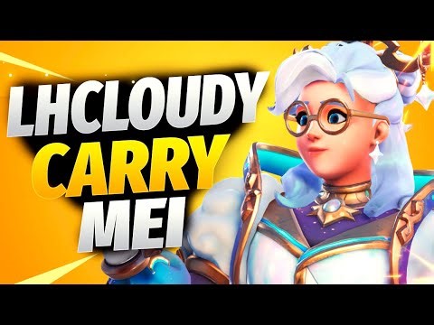 LhCloudy CARRY Mei - 32 ELIMS! [Overwatch 2 Season 19 Top 500 ]