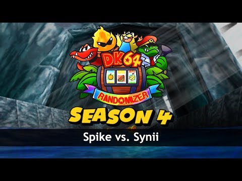 DK64 Randomizer | S4 Tournament Round 1 match | Spike vs Synii