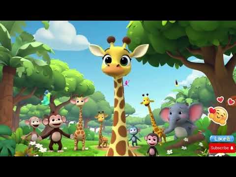 เพลง ยีราฟคอยาว 🦒🎵