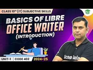 Introduction to LibreOffice Writer | Digital Documentation Advanced Class 10| Information Technology