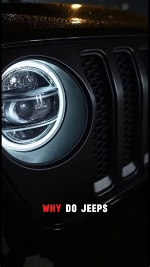 Why Jeeps Still Use Round Headlights.