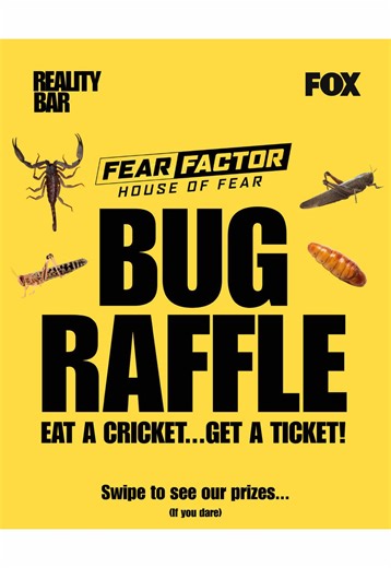 Fear factor premiere tonight 9/8c on @FOXTV !! #fearfactor #realitybar #bugraffle #watchparty #losangeles