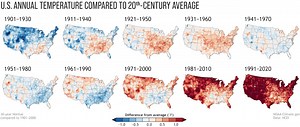 A ‘new normal’: NOAA unveils new maps detailing warming temperatures in U.S.