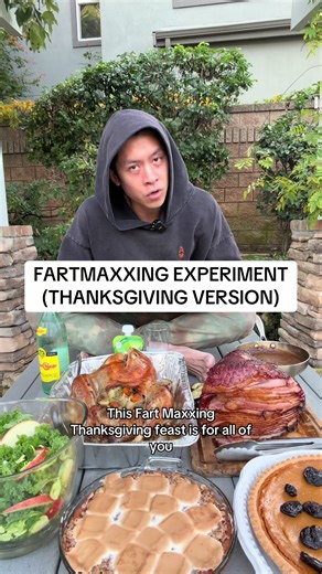 Fart Maxxing Experiment (Thanksgiving Version): ~300g fiber Prebiotic Green Mocktail Liquid Salad by @liquidplus Fart Maxx Honey Ham Wholesome Yum Keto Honey Whole Ham Fart Maxx Gravy White Onion Garlic Butter Vegetable Broth Oats Liquid Salad by @li Prebiotic Sweet Potato Casserole Max Mallow Keto Marshmellows Oats Sweet Potato’s Ghee Cinnamon Salt Thanksgiving Fiber Salad Brussels Sprouts Kale Apple Liquid Salad @Vinaigrette Laxative Pumpkin Pie Prunes Pumpkin Pie #fartmaxxing