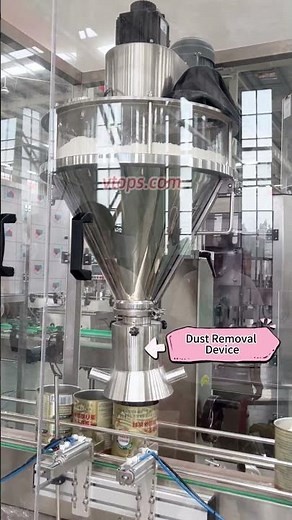 Fully Automatic Milk Powder Canning Production Line is a Highly Automated System