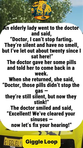 When the Doctor Fixes One Problem Too Well#funny #joke #humor