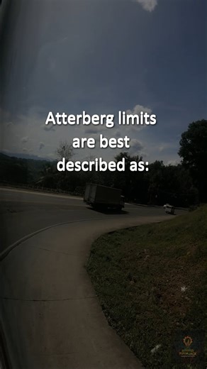 CE Board Exam Study Group | Soil mechanics definition drill: Atterberg Limits (MCQ) | Facebook