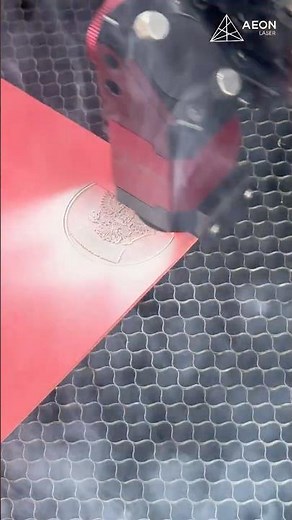 Making a Rubber Stamp with a Laser Engraver | AEON RF30W MIRA5 S