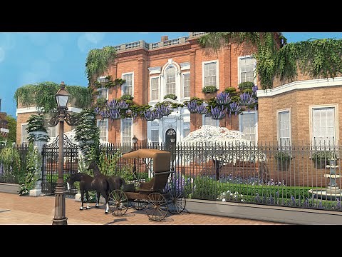 Bridgerton family house || The Sims 4 Speed build || + Q&A for the 10k subscribers!