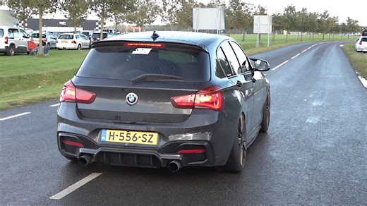 Comparing high powered German sports cars in action