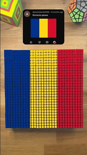 Making the Flag of ROMANIA! 🇷🇴