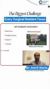 “The biggest challenge every surgical resident faces 🔪| Dr. Amrit Nasta