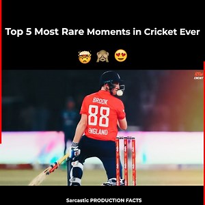 Most rare moments in Cricket ever | Program Video