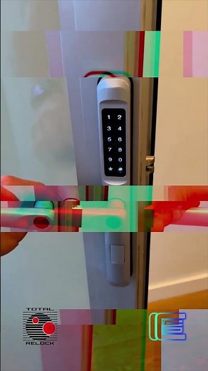 ✨Successful installation of the Smart Door Lock Slim done by Total Relock 🔒