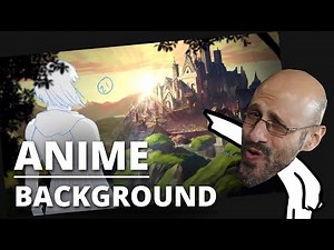 How to Create an Anime Background in 2 days with Quick Digital Painting