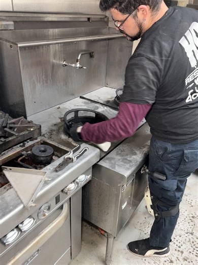 Let’s scrape the crud off a wok