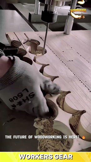 Precision CNC Wood Routing Machine for Detailed Cutting and Edge Shaping in Furniture Making