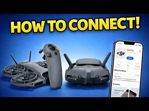 DJI Neo 2 FPV Setup Guide How to Connect Goggles 3 + Motion 3 Step by Step Tutorial #shaunthedrone