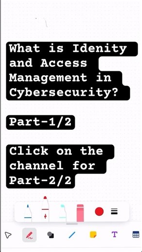 Part-1 , what is Identity and Access Management?#shortsfeed #cybersecurity