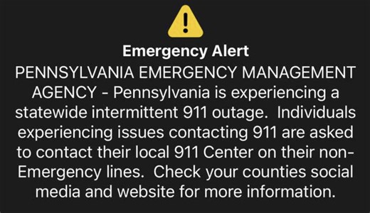 911 Outages Prompt Emergency Alert Across PA: Here’s What To Do