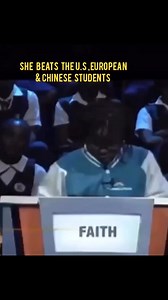 1.2M views · 65K reactions | The moment 15-Year-Old African kid from Nigeria, Faith Odunsi solves 19 Maths questions in one min, to beat other students from 193 Countries including the US, UK and China to emerge World Math Champion. | Typical African | Facebook