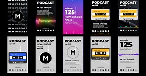 Podcast Stories Pack
