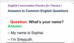 1K views | Learn Quickly | Short Conversational English Tips for Beginners | Sophai Ry | Facebook