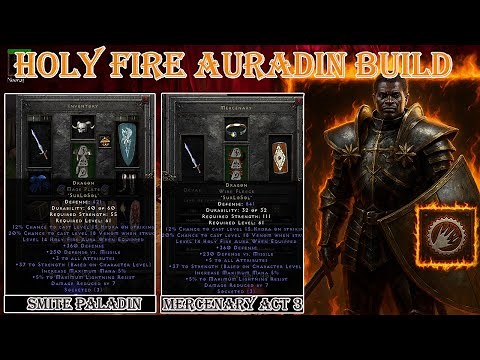 Unbelievable Power at Level 44 – Holy Fire Paladin + Act 3 Merc Build | Diablo 2 Resurrected