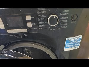 STUCK WITH ONE PROGRAM!!!Do this to reset a fully automatic beko washing machine.
