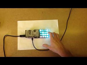 Raspberry Pi Pico MIDI Keypad Mini Tenori-On
