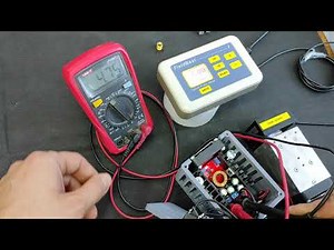 An Endurance laser power measurement test. Checking optical laser power (CW).