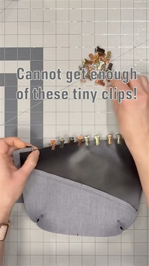 Cannot get enough of these tiny metal clips!