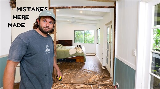 Building storage & fixing termite damage: Cabin reno update