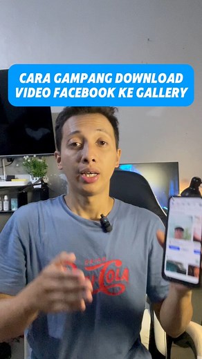 778K views · 5.5K reactions | Cara mudah download video facebook ke gallery #tutorialandroid #tutorialfacebook #tipsandroid | Tips Cerdas | Facebook