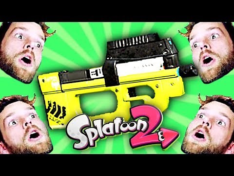 HERO SHOT REPLICA! Splatoon 2 Weapon Review [Turf War Gameplay]