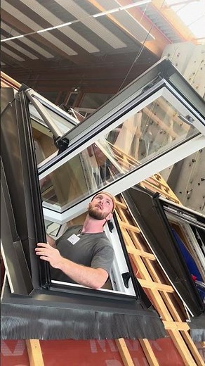 Roto Dachfenster in Putzstellung: So geht's in 10 Sekunden