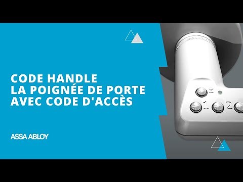 Découvrez notre poignée à code : Code Handle