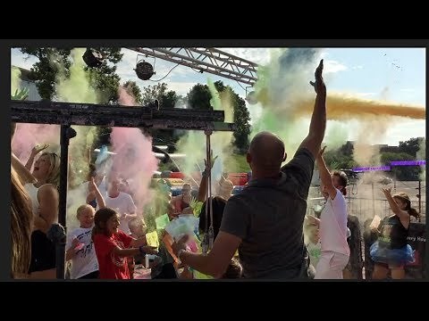 Color Fight, Color Powder Splash, Festival of Colors & Foam Party Illinois State Fair Springfield