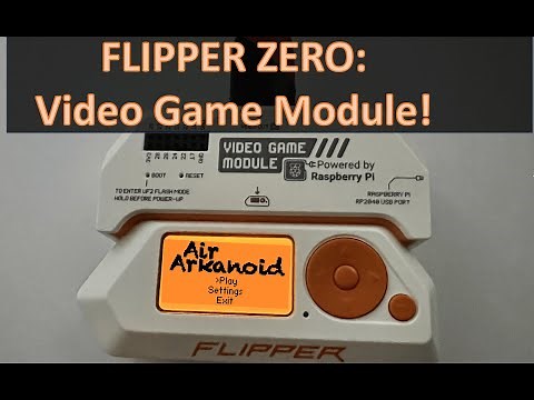 [105] Flipper Zero - Video Game Module (VGM) overview