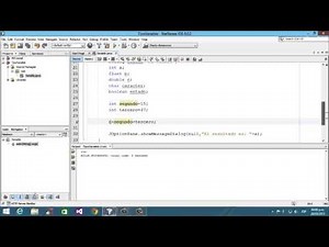 Tutorial Java Netbeans #2- Tipos de Variable