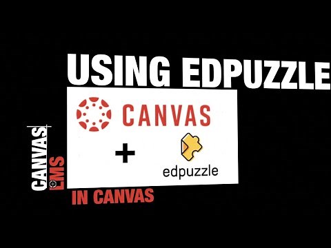 Using Edpuzzle in Canvas