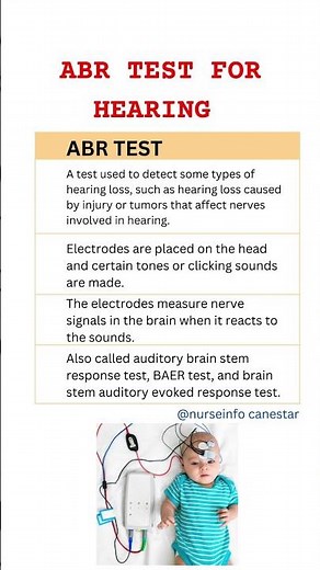 ABR Test for Hearing Auditory Brainstem Response #abrtest #hearingtest