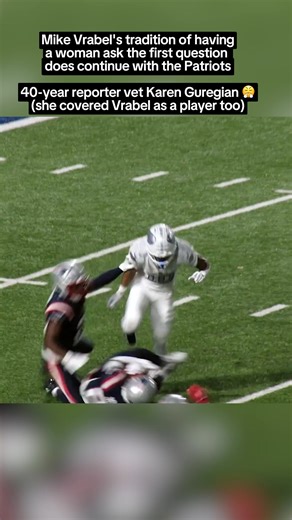 1.4M views · 36K reactions | It's about respect: "Karen covered me when we were players here. I felt it was only right." - Mike Vrabel | ESPN Originals | Facebook