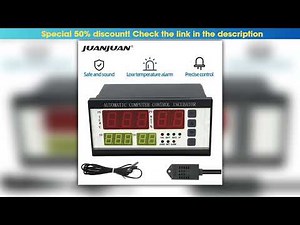 XM18 Digital Egg Incubator Controller Multifunctional Thermostat Hygrostat Control with