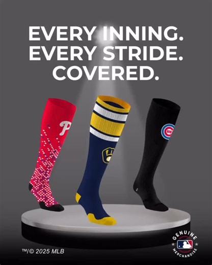 October is calling… ⚾ Time to lace up, lock in, and rep your squad all the way through the postseason. Whether you’re chasing homers, strikeouts, or just nachos in the stands—our MLB Compression Socks keep you game-day ready from the first pitch to the final out. Who’s your pick to go all the way this year?  #MLBPostseason #RunWithPRO #FinishStrong #GameDayReady #PROCompression #MLBSocks #CompressionSocks #PowerYourPassion | PRO Compression | Facebook